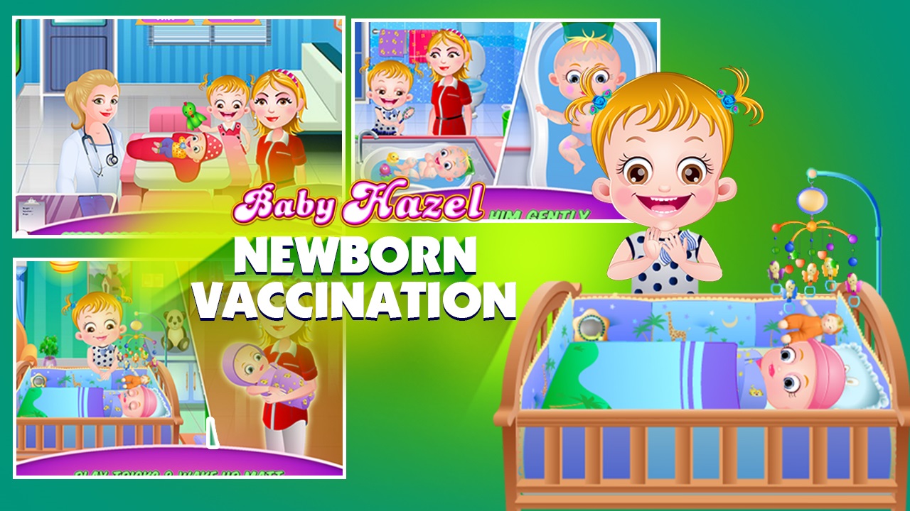Jeu Baby Hazel: Newborn Vaccination à Jeux 123