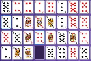 Jeu Gaps Solitaire à Jeux 123
