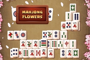 Jeu Mahjong Flowers à Jeux 123