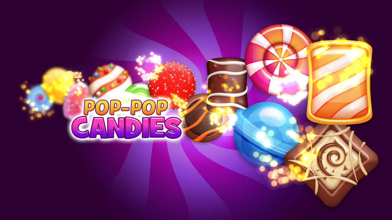 Jeu Pop-Pop Candies à Jeux 123