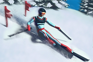Jeu Ski King à Jeux 123