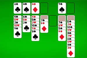 Jeu Solitaire Classic à Jeux 123