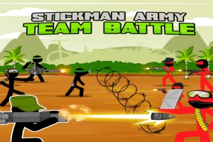 Jeu Stickman Army: Team Battle à Jeux 123