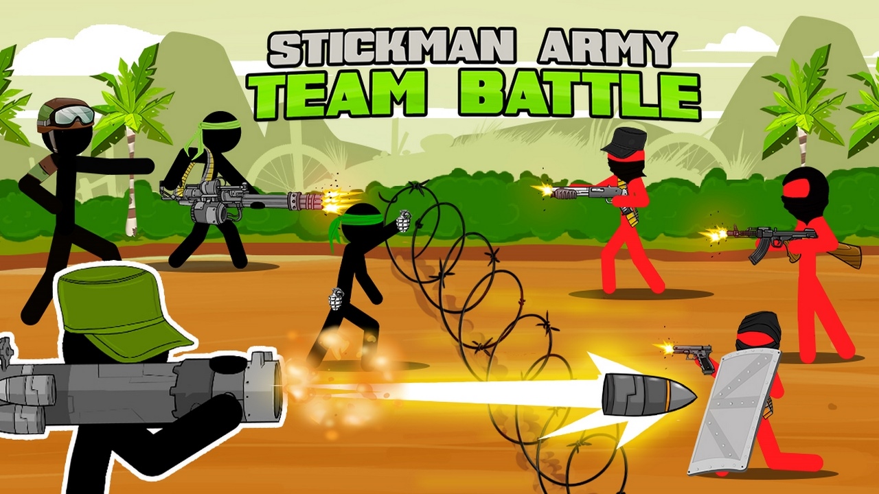 Jeu Stickman Army: Team Battle à Jeux 123