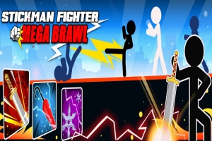 Jeu Stickman Fighter: Mega Brawl à Jeux 123