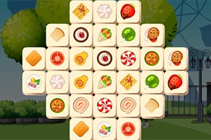 Jeu Yummy Food Mahjong à Jeux 123